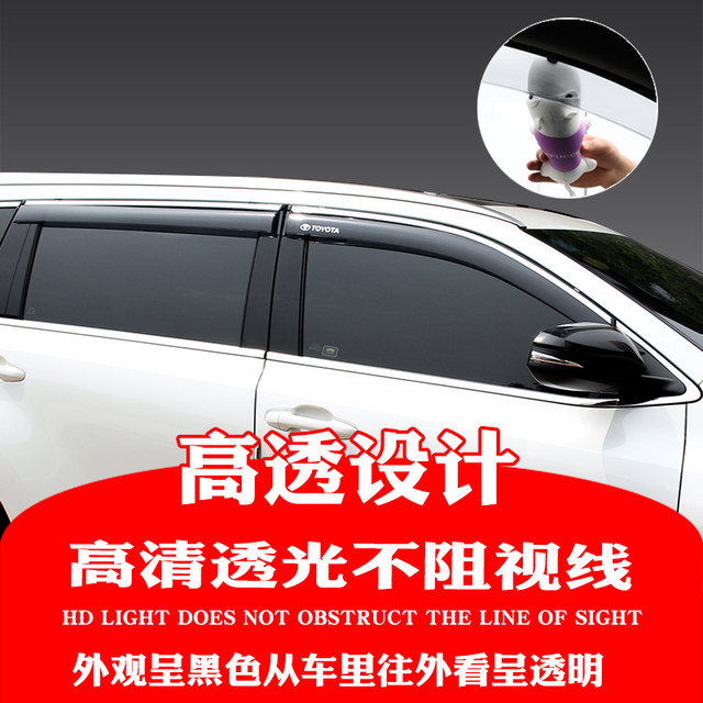 Suitable for 08-13 Honda Fit with standard sunny and rain shields ...