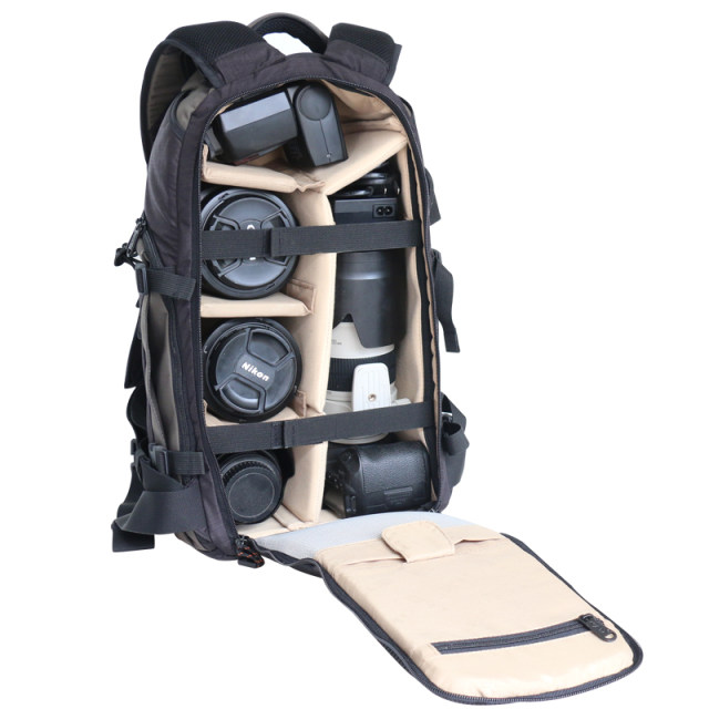 Professional SLR camera bag suitable for Nikon and Canon backpack ...