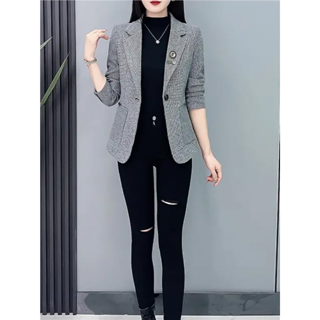 Small Xiangfeng One-button Small Suit Jacket Women's 2025 Autumn New ...