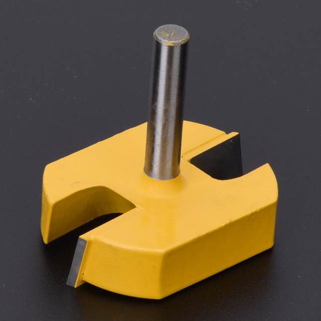Milling Cutter 8x57mm Router Bit Bottom Surface Planing Wood
