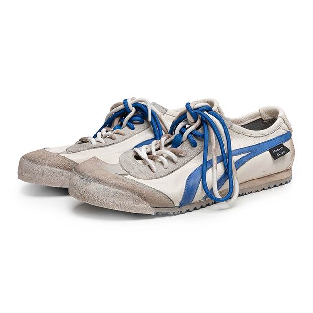 Zhou Ying, the same cowhide retro forrest, forrest shoes, dirty shoes ...