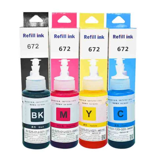 Suitable for Epson 672 ink L380 L360 L351 L1300 L383 L565 385 L130 L310 ...