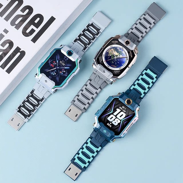 Applicable to Little Genius Telephone Watch Z11/Z10/Z9/Z8 Strap Z7/Z6pro Peak Edition Children's ...