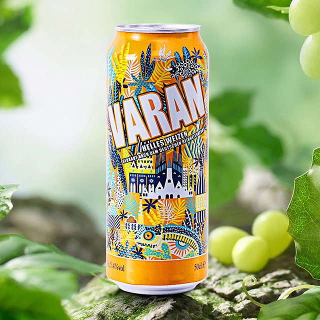 Giant lizard beer 500ml*24 cans German craft wheat white beer clear ...