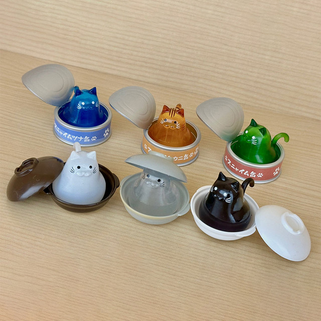 Genuine Japanese STASTO Slime Cat Gacha that suddenly appeared Computer Daigo canned cat trendy ...