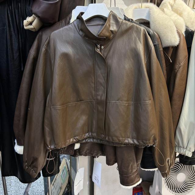 2025 Spring Commuter Jacket Stand Collar Korean Version Retro Blue ...