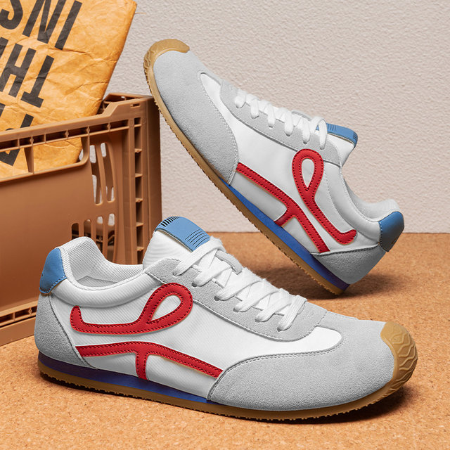 Men's 2025 new summer breathable canvas shoes casual forrest Gump shoes ...