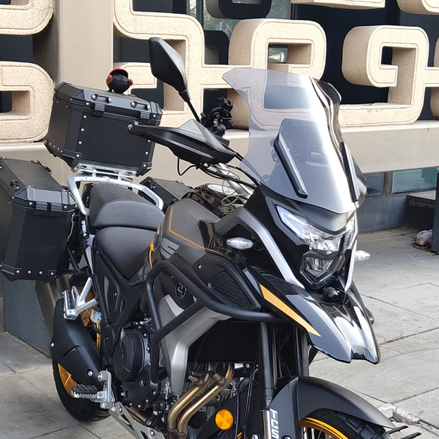 Suitable for Excelle 400X black front windshield 500X modified ...