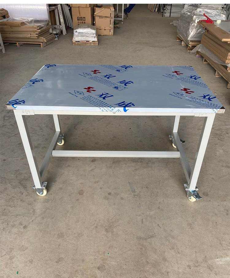 Heavy-Duty Stainless Steel Mobile Workbench Trolley with Wheels for ...