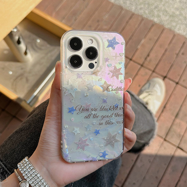 CODITTO Starlight Double -layer Shell Pattern suitable for iPhone14Pro ...