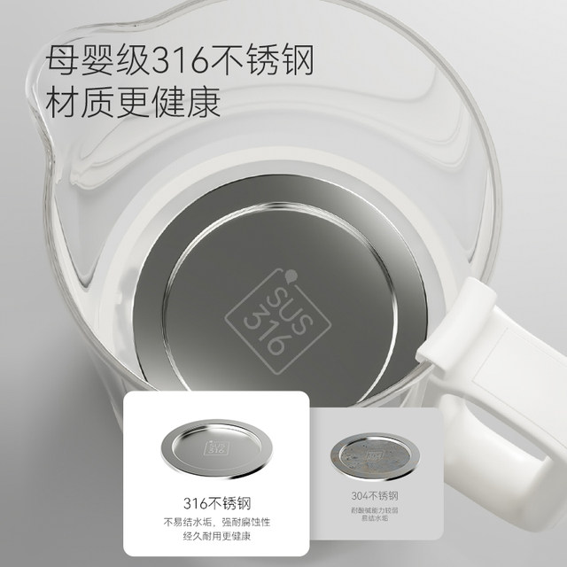 Colorful Dingdang Mini Health Pot Small Mini Office Tea Cooker Flower ...