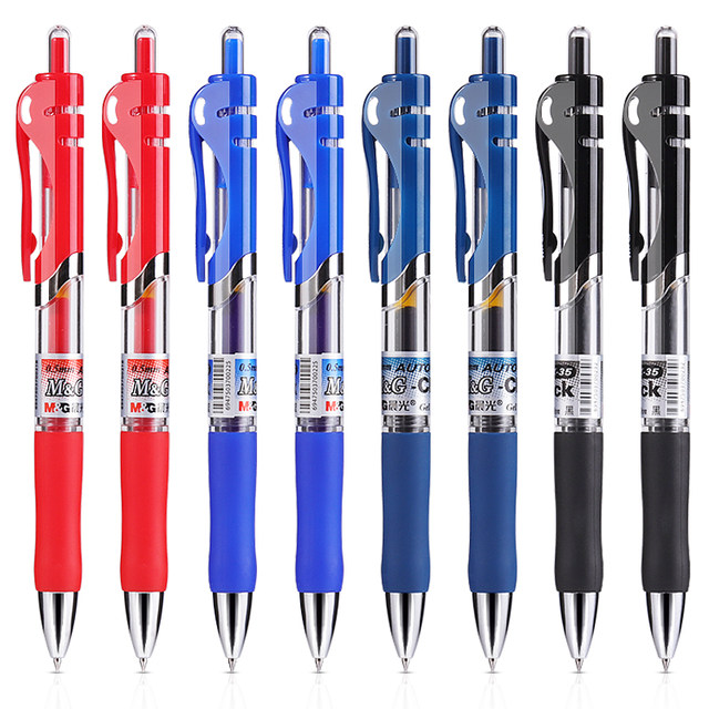 Chenguang K35 push-button gel pen 0.5 water-based signature pen ink ...