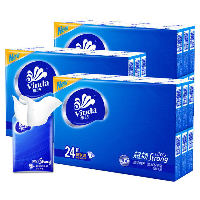 Vida handkerchief paper tissue paper bag is packed and portable mini ...