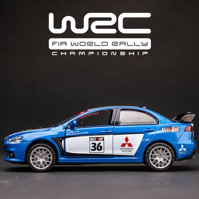 Mitsubishi EVO Rally Racing Car Model Model Children's Toys Cars Gift ...