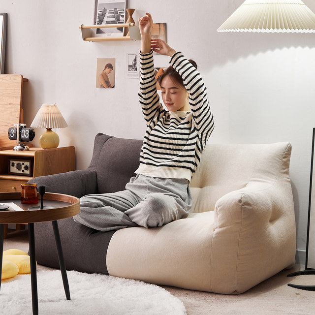 Lazy sofa can lie down or sleep in bedroom balcony room double floor ...
