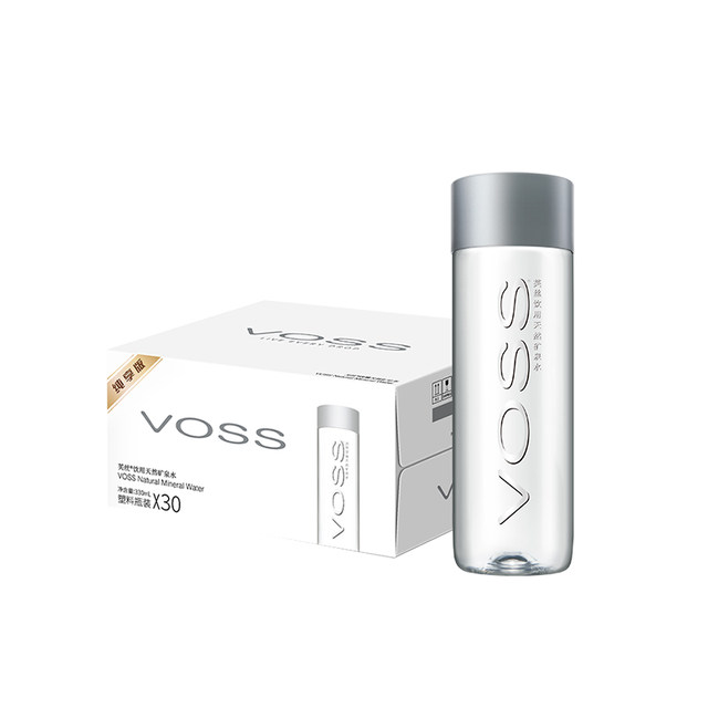 VOSS Fuss natural mineral water weak alkaline water drinking water ...