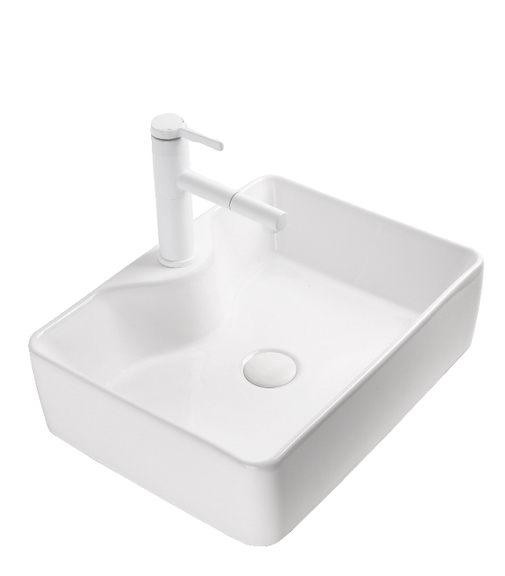 Modern simple super rectangular above counter basin bathroom balcony ...