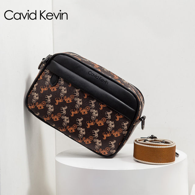 Cavid Kevin European and American new men's bag trendy shoulder bag ...