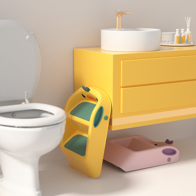 Children's washing table Stepping on the stool baby hand -toaning steps ...