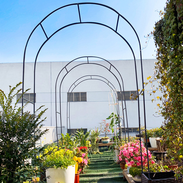 Planting box arch flower stand climbing frame grape stand flower rose ...