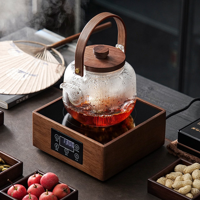 Teapot Tea Cooker New Thickened Glass High-Temperature Boiling Water ...
