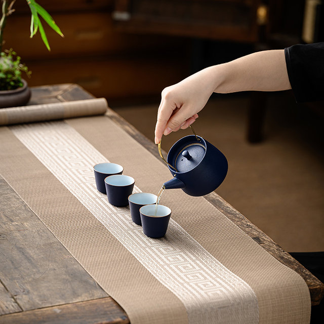 Tea mat, Kung Fu tea set accessories, tea dregs mat, tea mat, bamboo ...