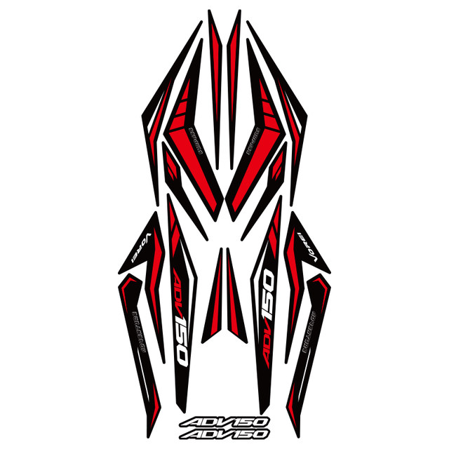 Applicable to V Rui Dayang ADV150 sticker flower pull flower print ...