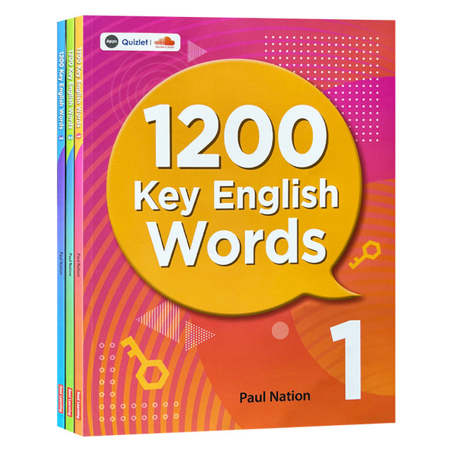 Imported original children's English common words 1200 key english ...
