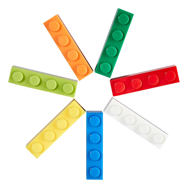 Small particle building blocks transparent monochrome bulk Jin [Jin ...