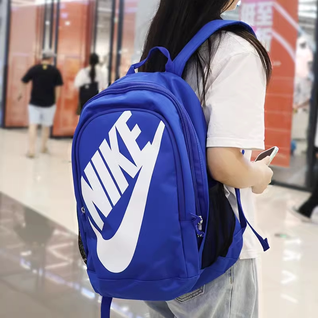 Nike new backpack nike school bag backpack blue college student male ...