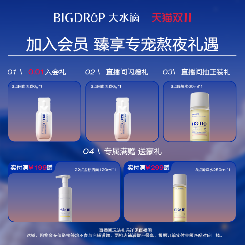 Big Water Drops Anti-Acne 3.0 Light Seal Combination for emergency acne ...