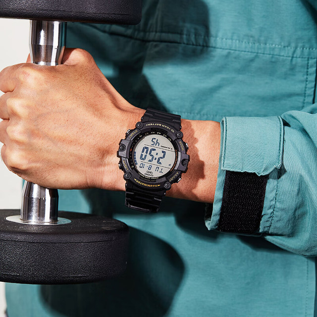 CASIO Casio Watch Men's Large Screen Display Student Quartz Watch ...