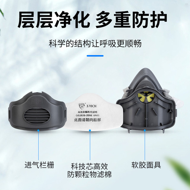 Dust mask mouth protection industrial dust dust breathable mouth and ...