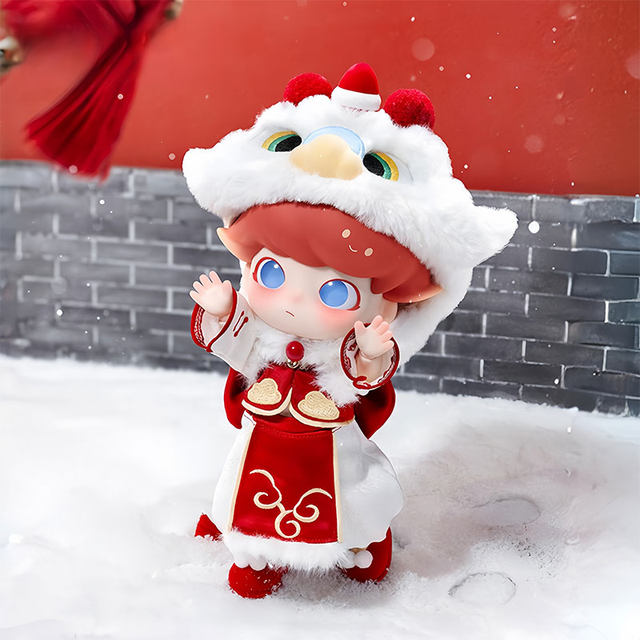 POPMART Bubble Mart DIMOO Swiss Beast 1/8 Moving Doll Trend Fashion ...