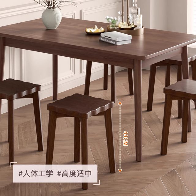 Solid wood small stool round stool coffee table stool low stool shoes ...