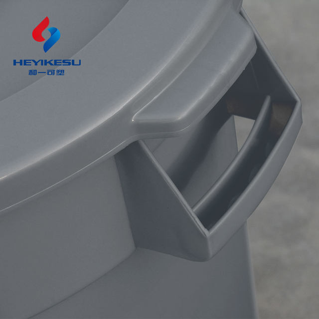 Round plastic bucket storage bucket industrial sanitation property ...