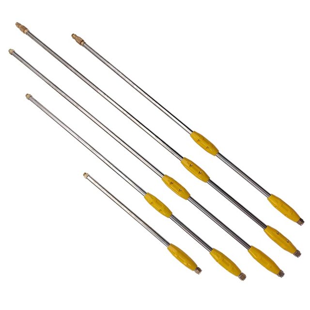 High -pressure drug machine spray rod longer stainless steel telescopic ...