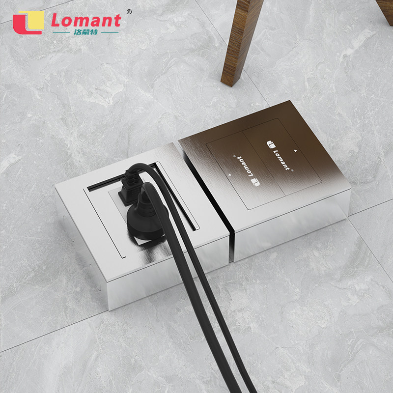 Lomont 304 Stainless Steel Ground Socket: Double-Door Hidden Five-Hole ...