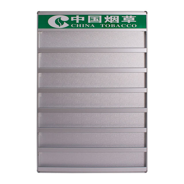Wall-mounted cigarette rack, cigarette display with light display rack ...