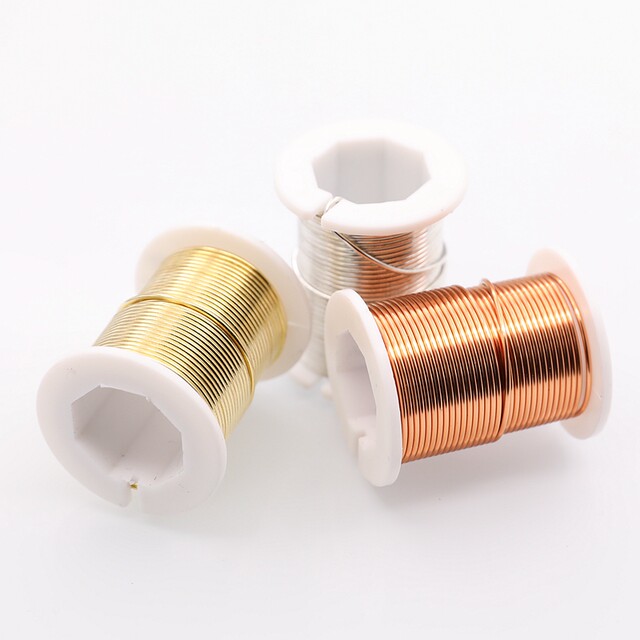 DIY winding copper wire handmade suona copper thread novice practice ...