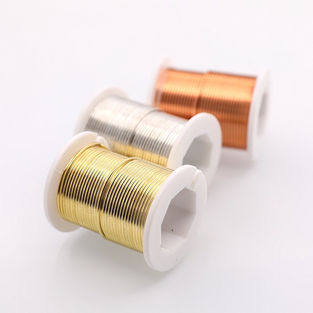 DIY winding copper wire handmade suona copper thread novice practice ...