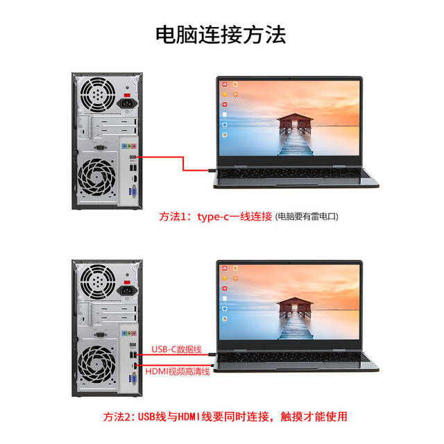 Omedo high -definition portable portable screen touch screen keyboard ...