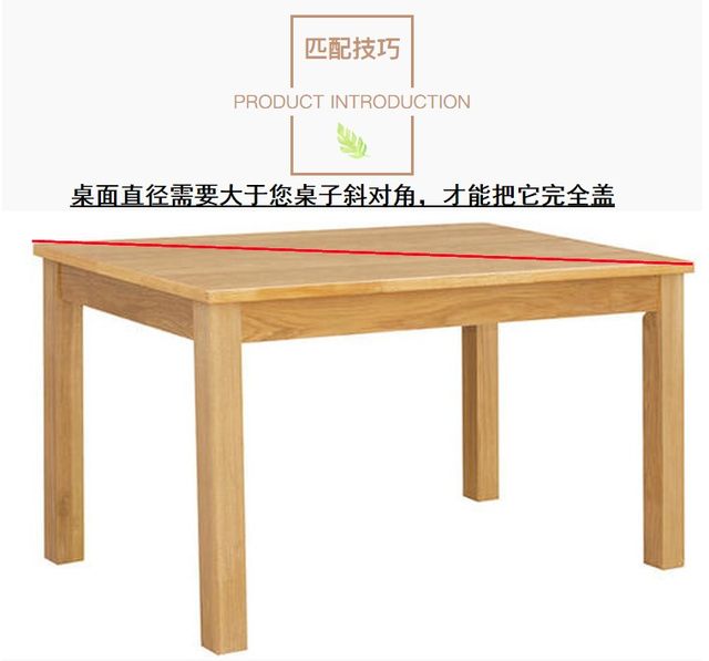 Home hotel solid wood large round table restaurant banquet round table ...