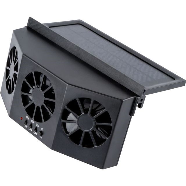Solar energy replacement fan car car windows exhaust fan car fan ...
