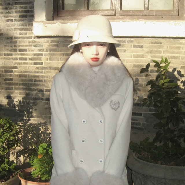 Overseas eldest lady, wealthy daughter's hat, woolen fisherman's hat ...