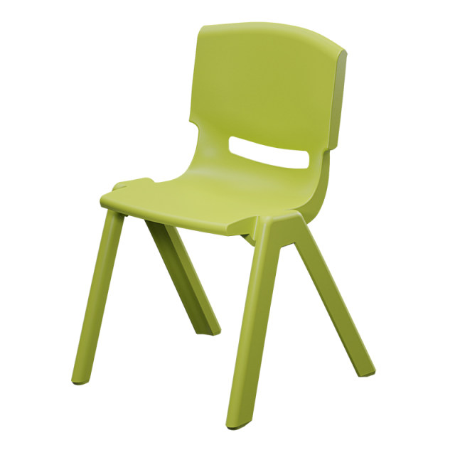 Kindergarten chairs Children's stool back leaning small chair thickened ...