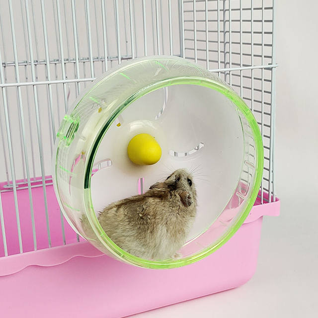 New hamster running wheel silent running wheel hamster cage runner ...