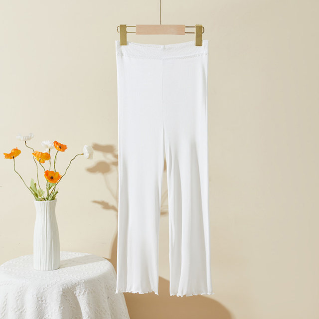 Silk anti-exposure safety pants for women's mulberry silk knitted anti ...