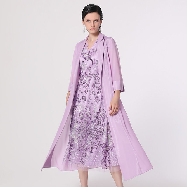 Authentic Ma Tiannu women's clothing for spring and autumn new purple ...