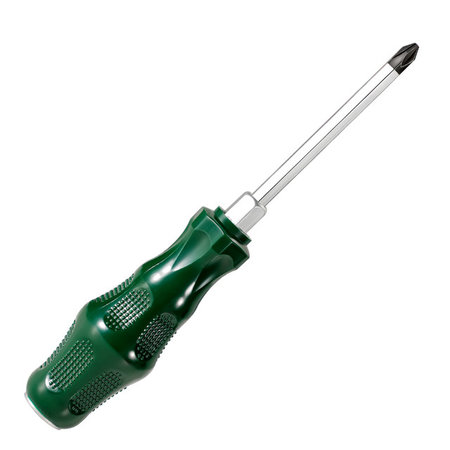 Slotted screwdriver can be tapped, extra-hard multi-functional flat ...